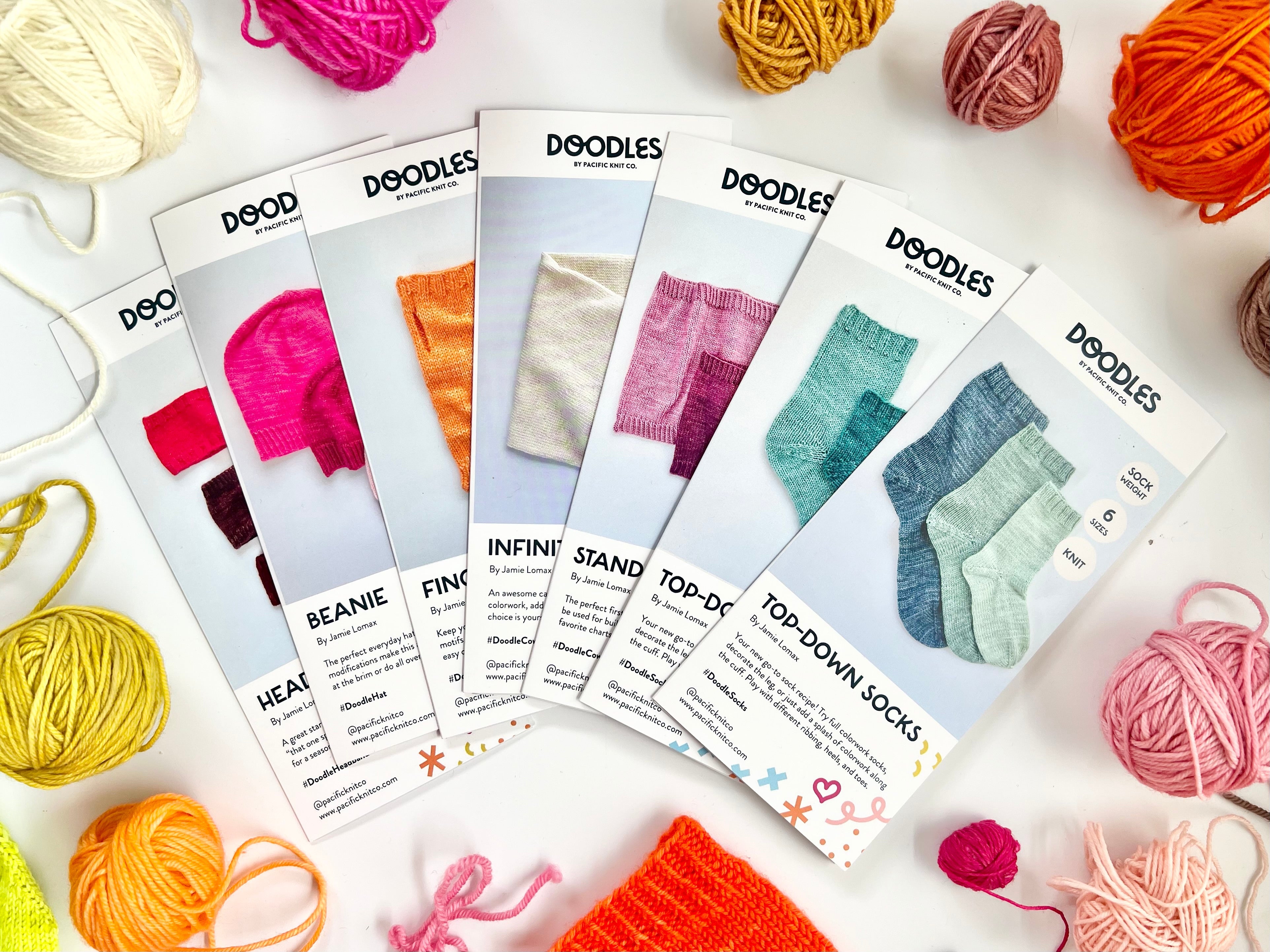 Doodle Base Pattern Brochures – Pacific Knit Co. Wholesale