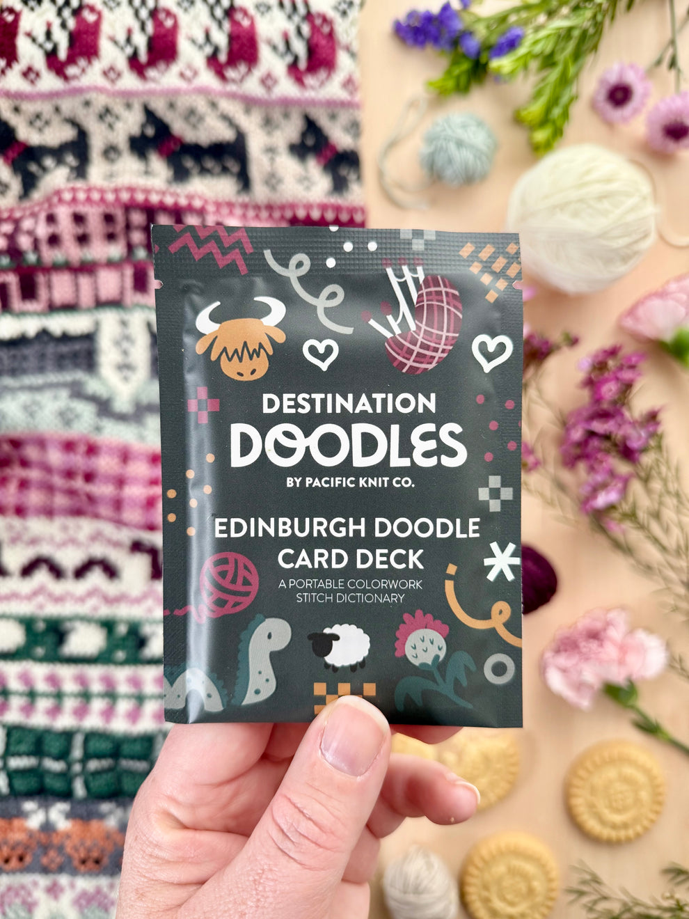Edinburgh Doodle Card Deck (Foil Pack) – Pacific Knit Co. Wholesale