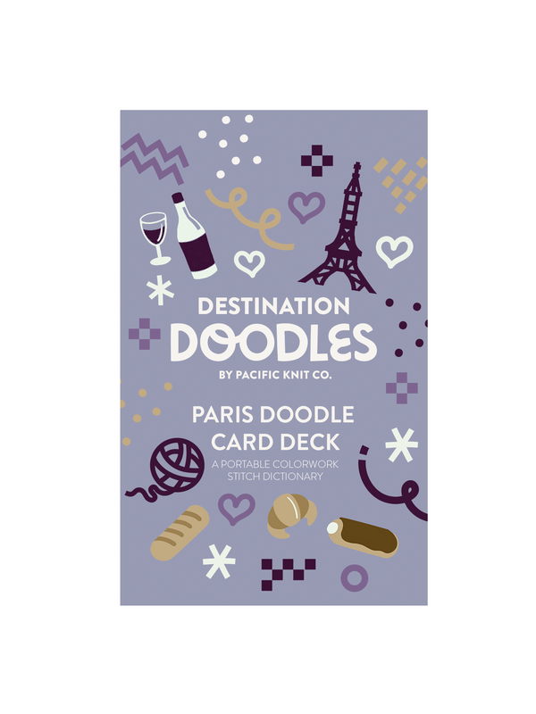 Paris Doodle Card Deck (Foil Pack) – Pacific Knit Co. Wholesale